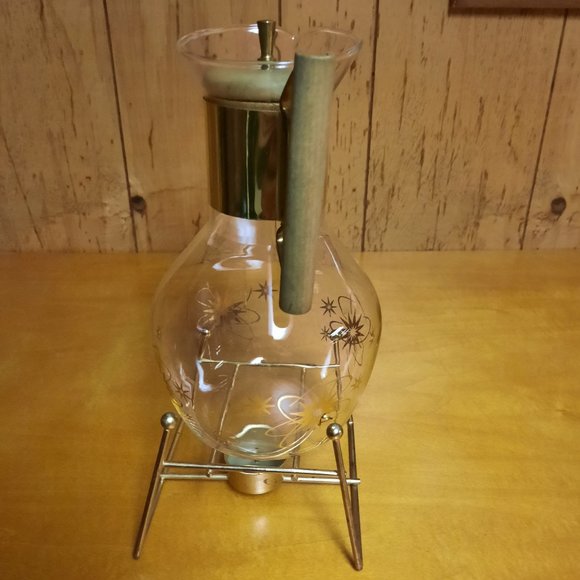 Corningware | Kitchen | Vintage Corning Glass Coffee Pot With Original ...